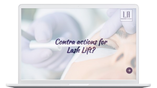 Contra actions for Lash Lift?
