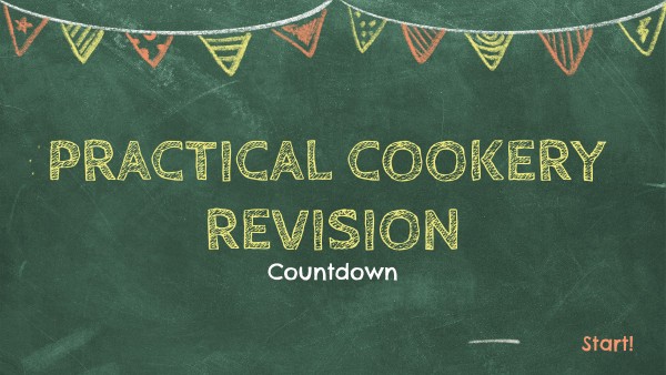 Practical Cookery Revision 1