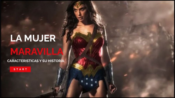 PRESENTACIÓN MUJER MARAVILLA