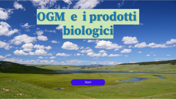 OGM e prodotti biologici