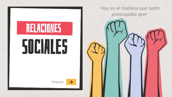 Relaciones sociales