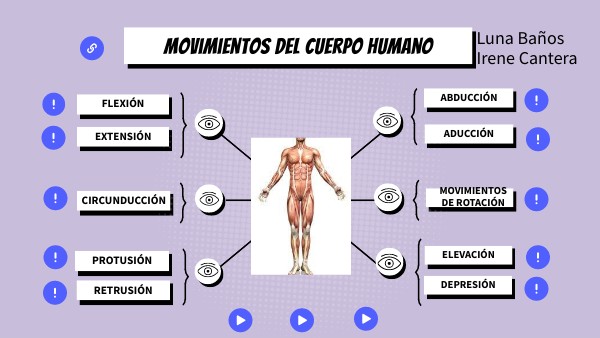 Movimientos del CUERPO HUMANO