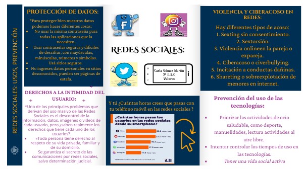 TRÍPTICO REDES SOCIALES
