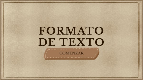 2º FORMATO DE TEXTO