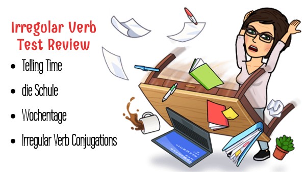 IRREGULAR VERB TEST REVIEW