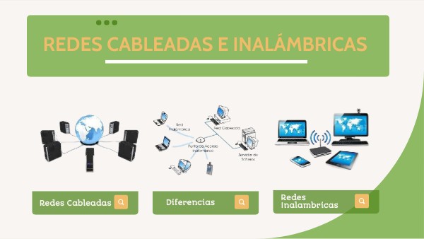Diferencias entre redes cableadas e inalámbricas