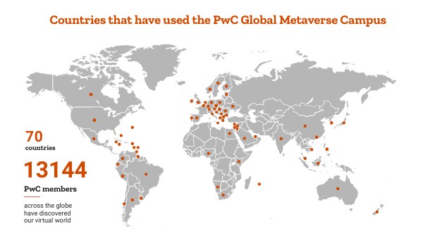 PwC Global Metaverse Map