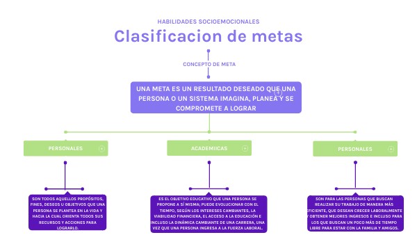 Clasificacion de metas