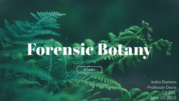 Forensic Botany