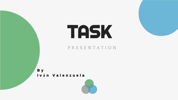 TASK PRESENTATION