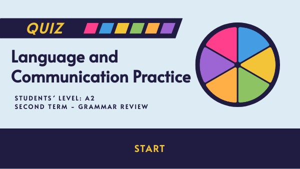A2 level - Language and Communication
