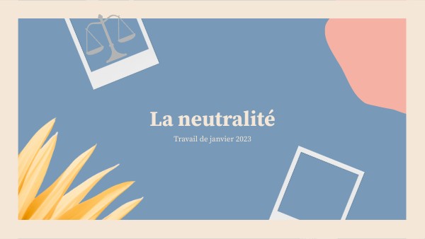 La neutralité