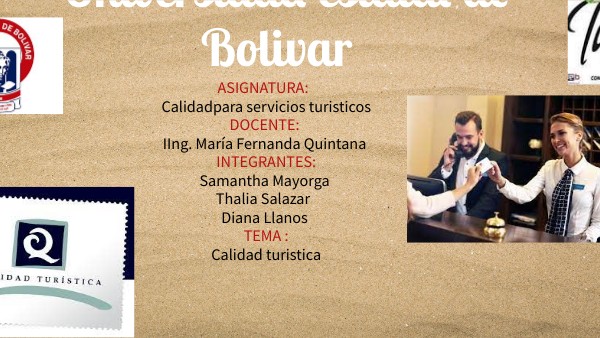 Calidad Turistica