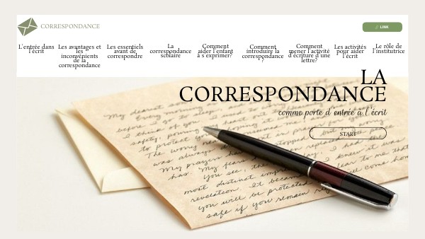 La correspondance scolaire