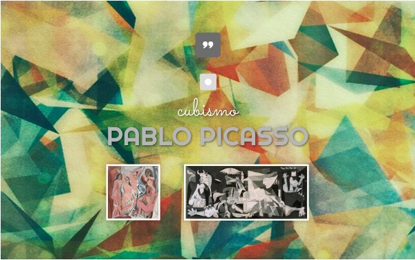 CUBISMO - PABLO PICASSO
