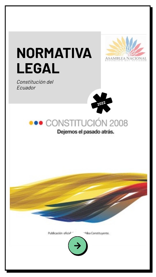 Normativa Legal Constitución del Ecuador