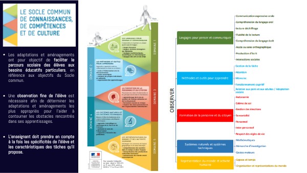 PAP ... Socle commun de connaissances, de compétences et de culture