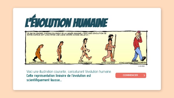 L'évolution humaine