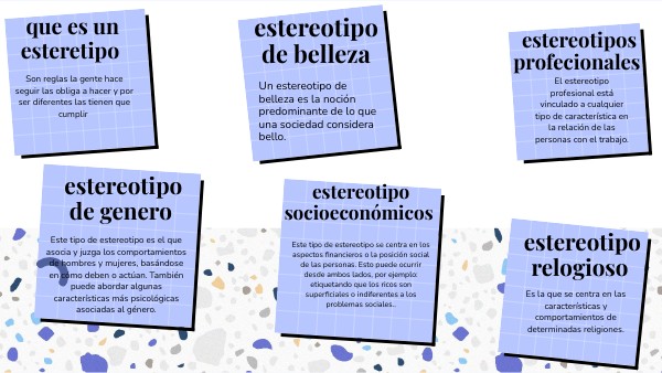 estereotipos