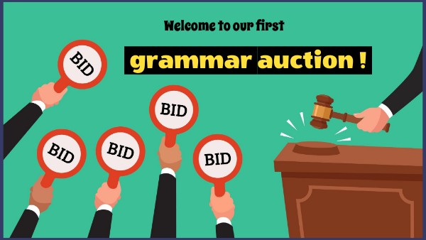 GRAMMAR AUCTION I