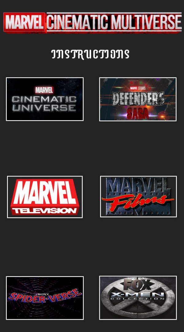 Marvel Cinematic Multiverse Ultimate Viewing Guide