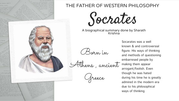 Socrates biographical summary