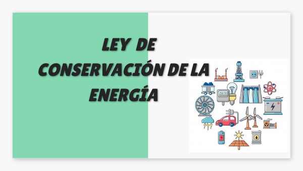 Conservación de la energía