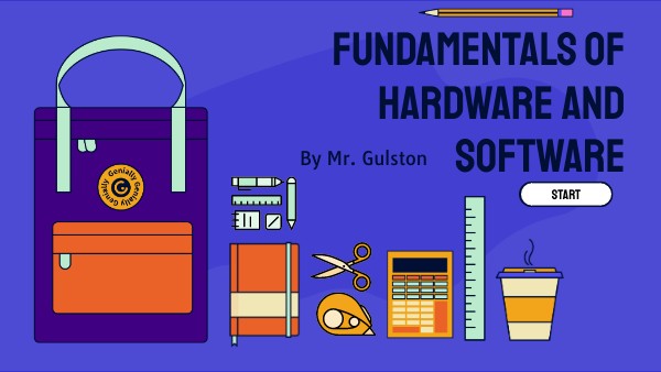 Fundamentals of Hardware and Software Part 1