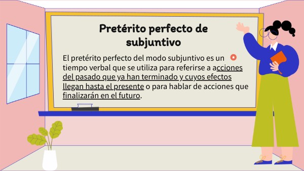 Subjuntivo Preterito Perfecto _ Preterito Perfecto De Subjuntivo Text ...