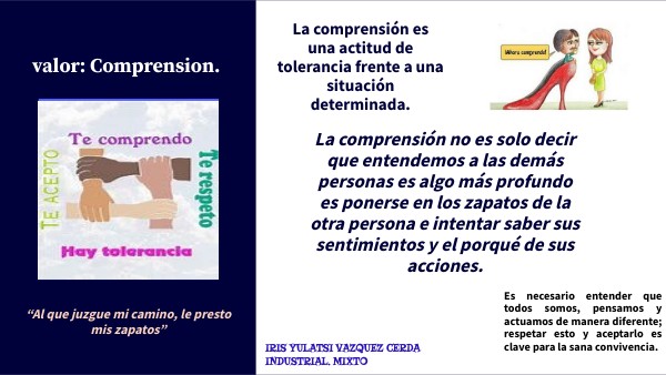 VALOR: COMPRENSION