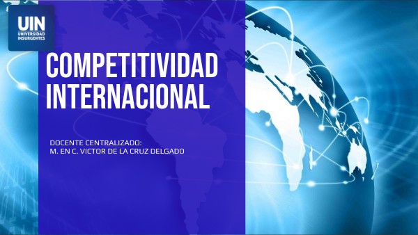 COMPETITIVIDAD INTERNACIONAL