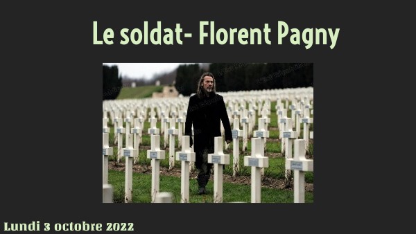 H-G Florent Pagny- le soldat