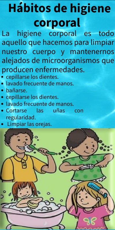 INFO VERTICAL HÁBITOS DE HIGIENE CORPORAL