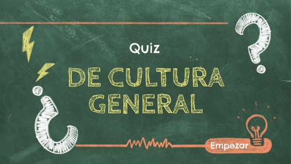 QUIZ CULTURA GENERAL