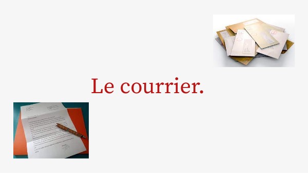 courrier/ mail
