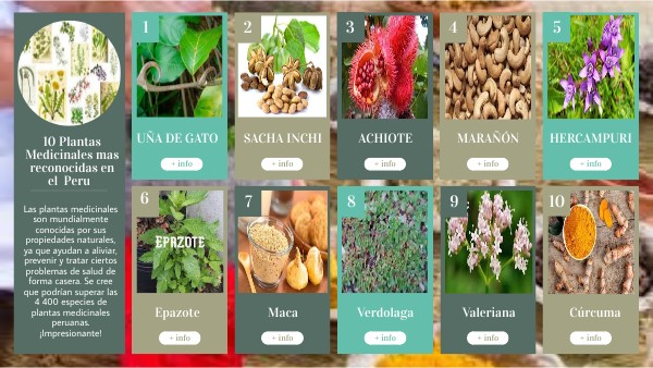 Plantas Medicinales del Perú