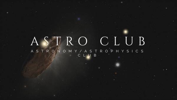Astro Club First Meeting 2023
