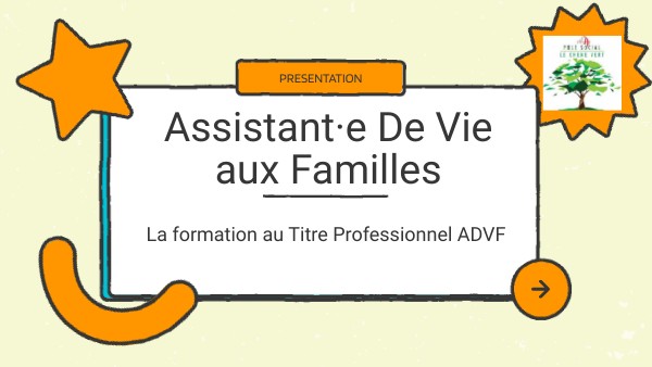 présentation formation ADVF