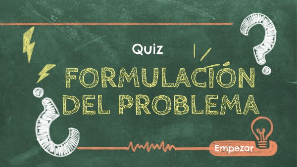 FORMULACIÓN DEL PROBLEMA