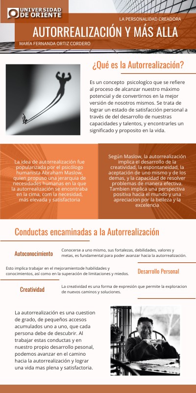 Infografía Autorrealización y Más