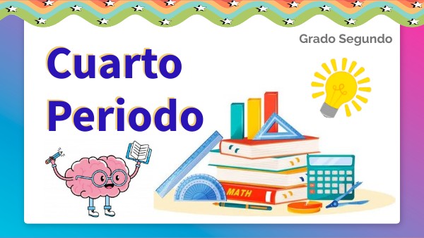 Matemáticas Cuarto Periodo