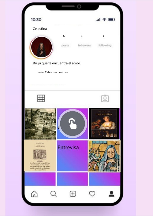 Celestina, influencer