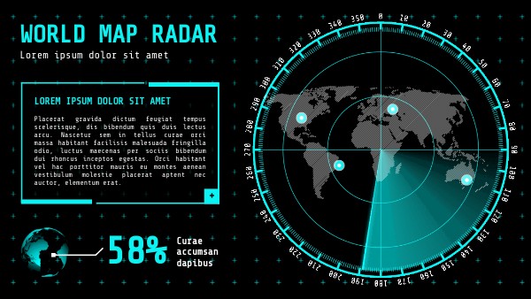 RADAR WORLD MAP