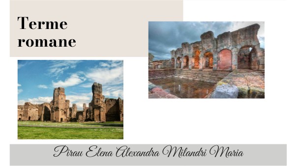 terme romane