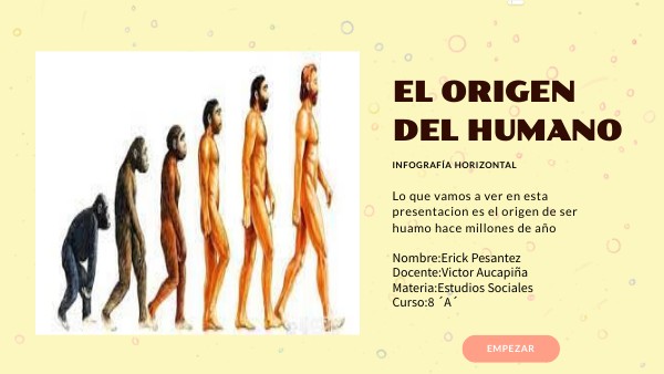 El Origen Del Hombre