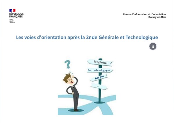 Les voies d'orientation après la 2nde GT