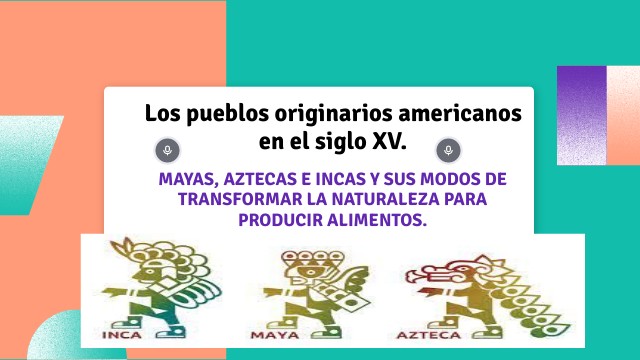 1-Mayas, Incas y Aztecas