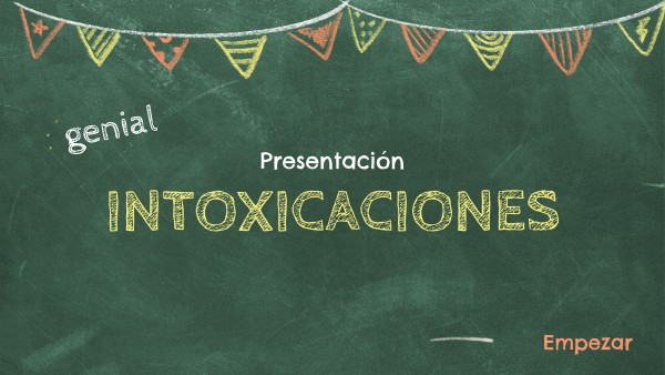 PRESENTACIÓN Intoxicaciones
