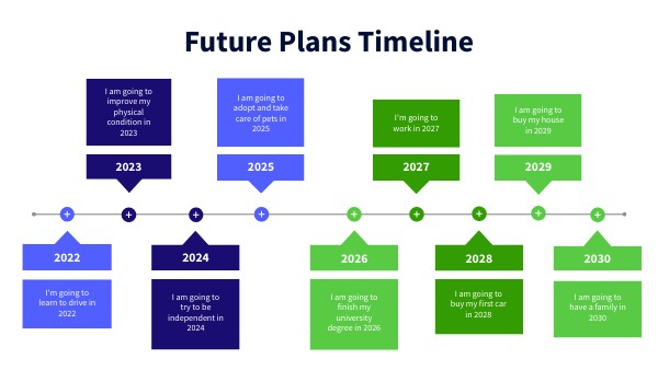 Future Plans Timeline