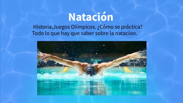 Natación